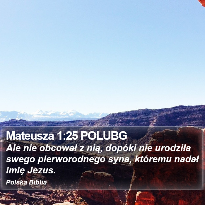 Mateusza 1 Bible Images - Mateusza Chapter 1 POLUBG Bible Verse Pictures