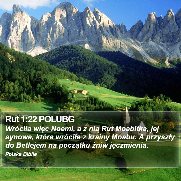 Rut 1 Bible Images - Rut Chapter 1 POLUBG Bible Verse Pictures
